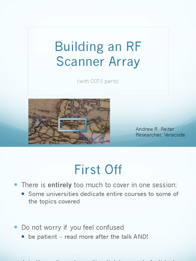 Monitoring The Spectrum: Building Your Own Distributed RF Scanner Array ...