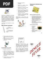 DENGUE LEAFLETS IEC POSTER by CHRISTIAN IGNACIO | PDF