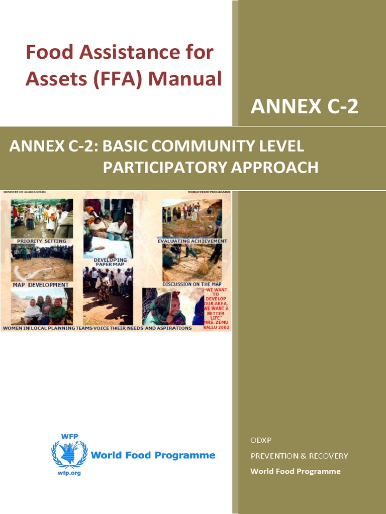 Food Assistance For Assets (FFA) Manual: Annex C-2 | PDF | Landslide ...