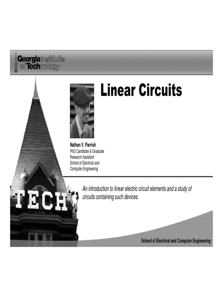 Linear Circuit Analysis and Transfer Functions | PDF
