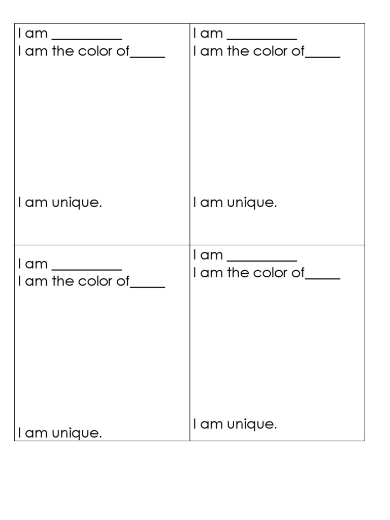 I Am - I Am The Color of - I Am - I Am The Color of | PDF | Home & Garden