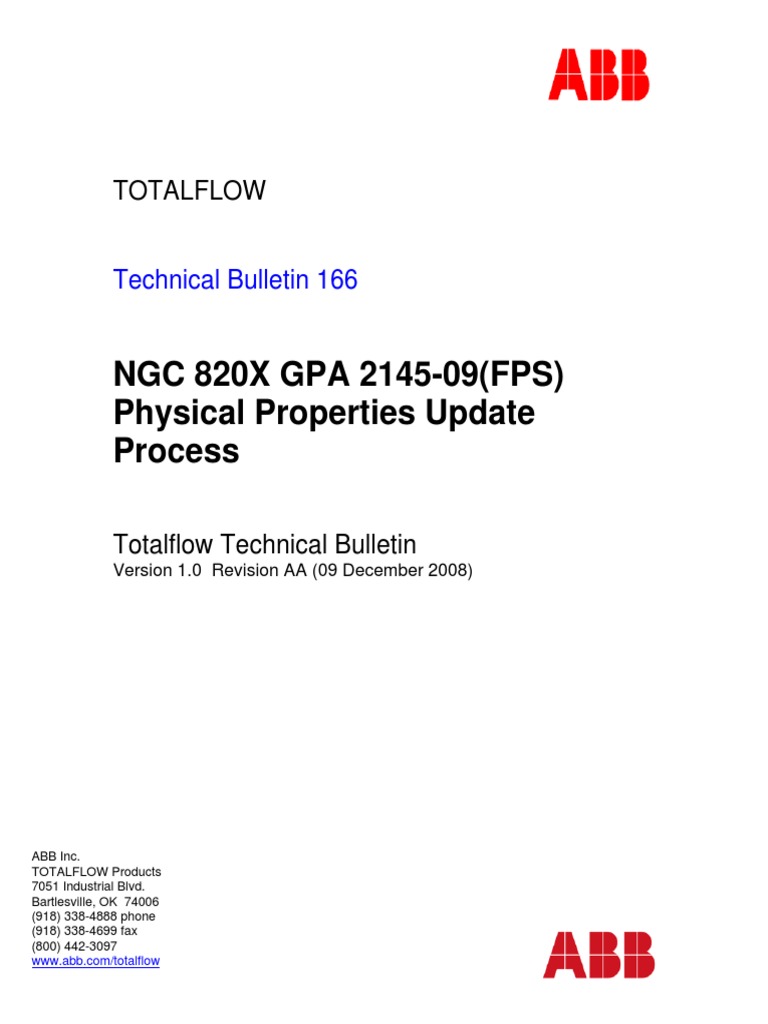 Technical Bulletin 166 | PDF
