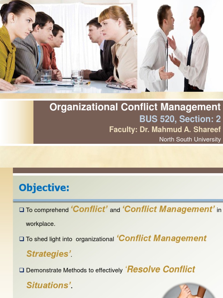 Conflict Management | PDF | Conflict (Process) | Negotiation