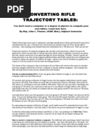 Sniper Math Formulas for Long Range Shooting | PDF