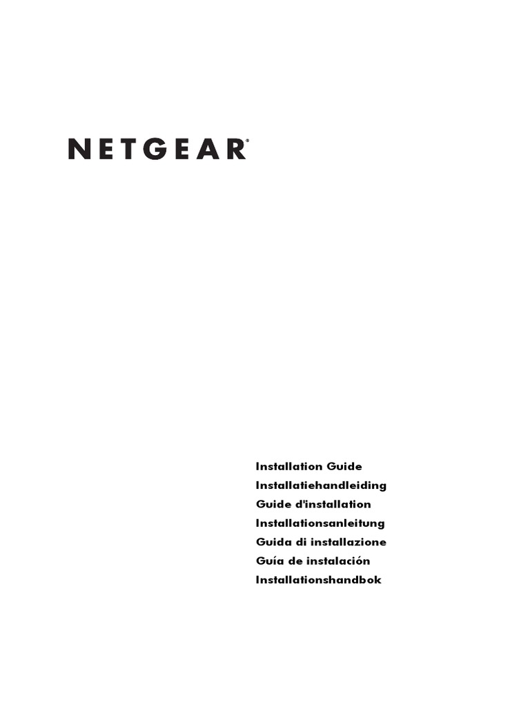 Install Guide | PDF | Computer Network | Telecommunications Engineering