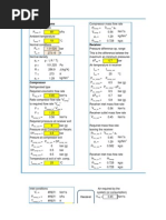 Air Receiver Sizing | PDF | Microsoft Excel | Volume