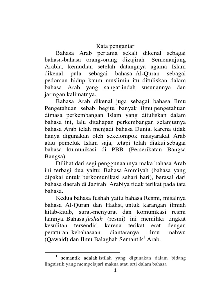 Buku Pelajaran Balaghah | PDF