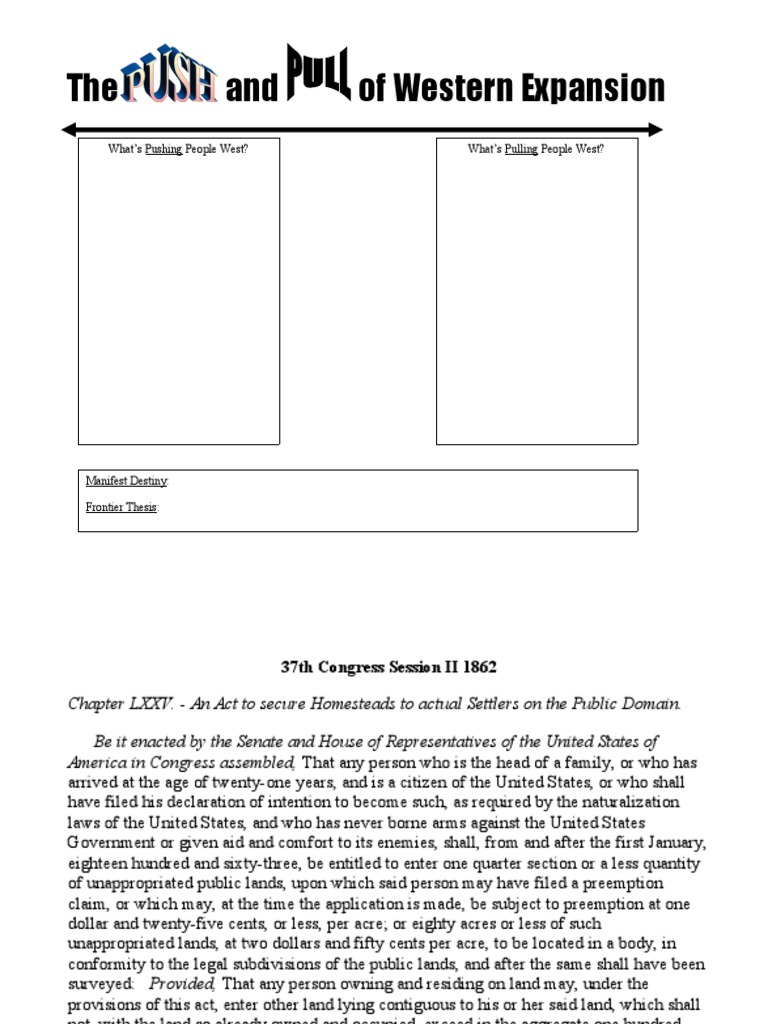 Westward Expansion | PDF | Government Information | Virtue