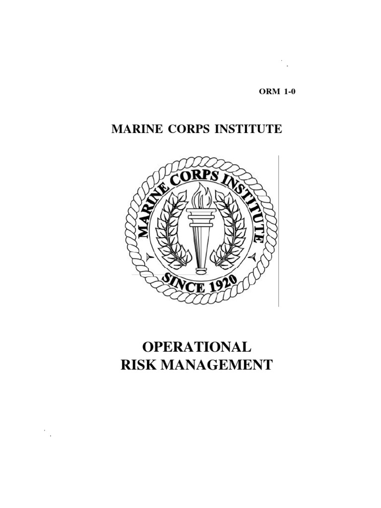 Operational Risk Management | PDF | Risk | Risk Management