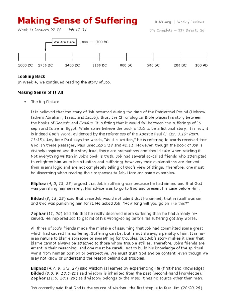 04 01 28 Job | PDF | Book Of Job | Book Of Genesis
