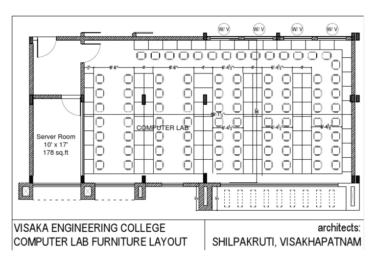 Computer Lab Furniture Layout | PDF