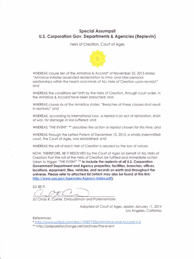 Special Assumpsit, US Corp Gov Dept Agencies (Replevin) | PDF | Federal ...