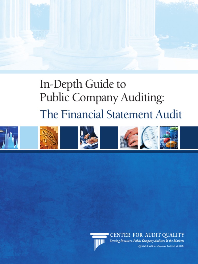 In Depth Guide To Public Company Auditing | PDF | Financial Audit | Going Concern
