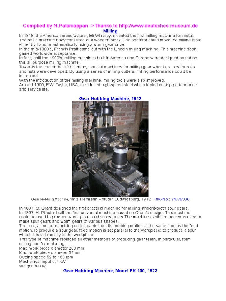 History of First Machines | PDF | Machines | Equipment