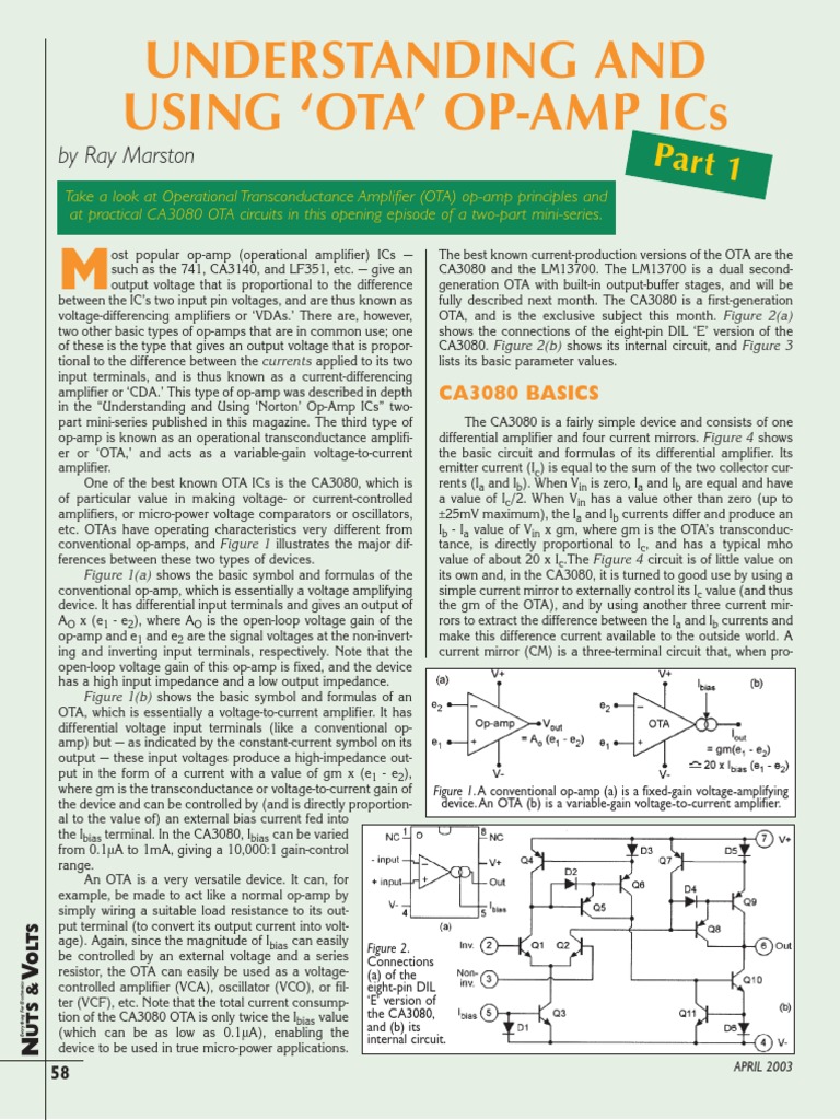 Understanding & Using OTAs | PDF | Science & Mathematics | Technology ...