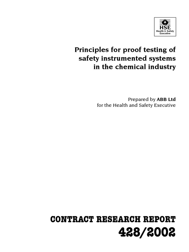 SIS Proof Testing by ABB | PDF | Flow Measurement | Calibration