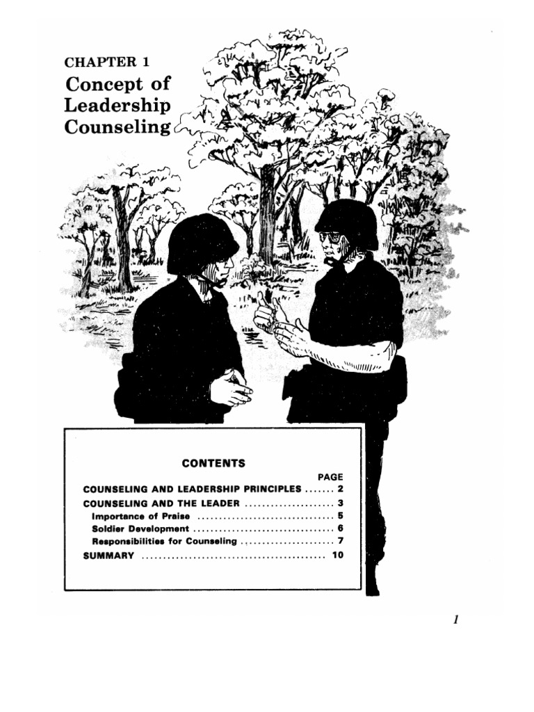 Leaders Who Care Take the Time to Counsel: An Examination of Effective ...