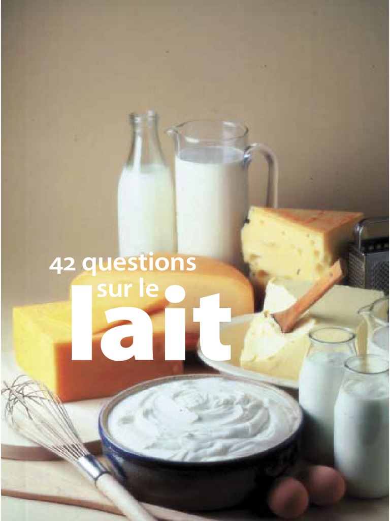 Lait PDF | PDF | Produits laitiers | Laitages