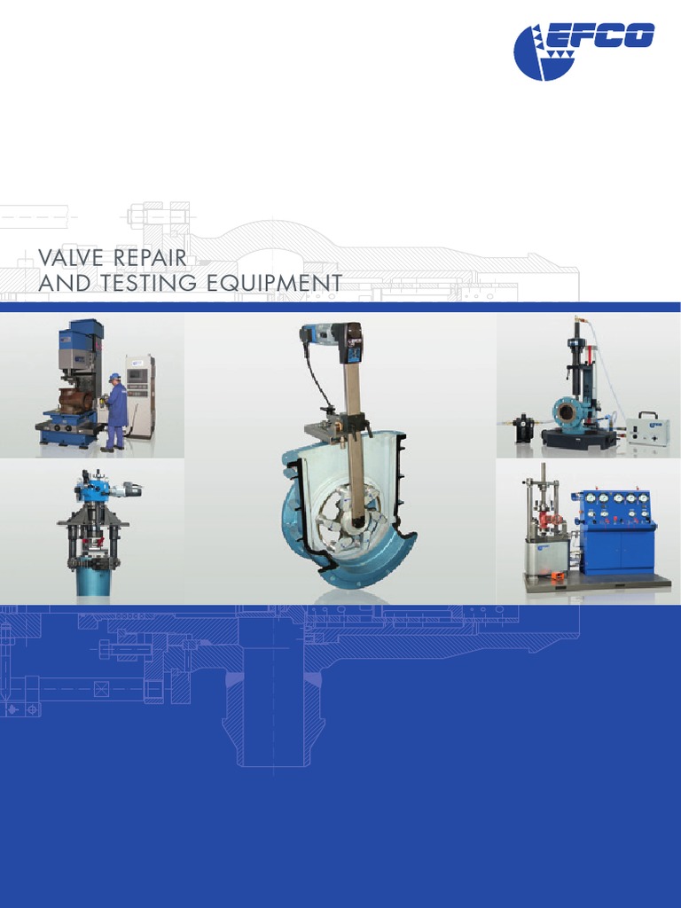 EFCO Valve Repair Products | PDF | Grinding (Abrasive Cutting) | Valve