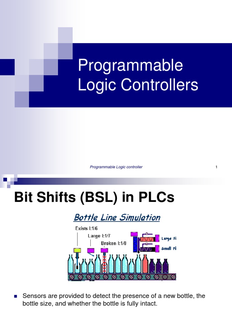 PLC BSL Bottling | PDF | Programmable Logic Controller | Array Data ...