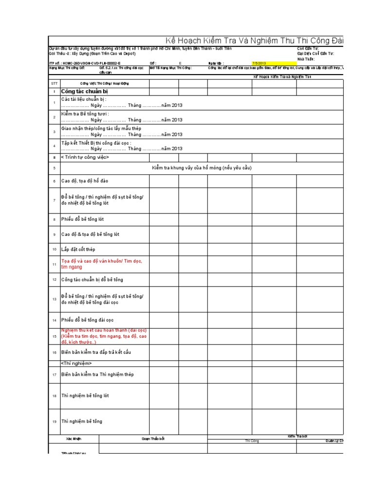 ITP-Pile Caps (Be Tru) (Viaduct) Rev.e - sh01 | PDF