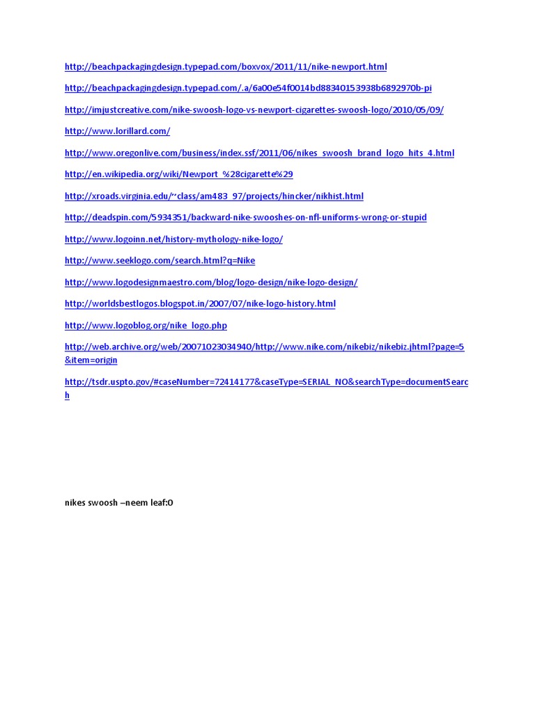 Swoosh Case Study | Download Free PDF | Sports | Clothing