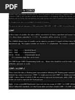 COBOL Data Types Explained | PDF | Binary Coded Decimal | Computing