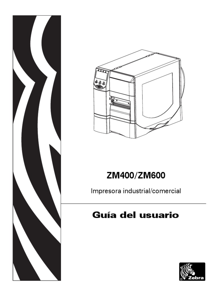 Manual ZM400 y ZM600 | PDF | Impresora (Computación) | USB