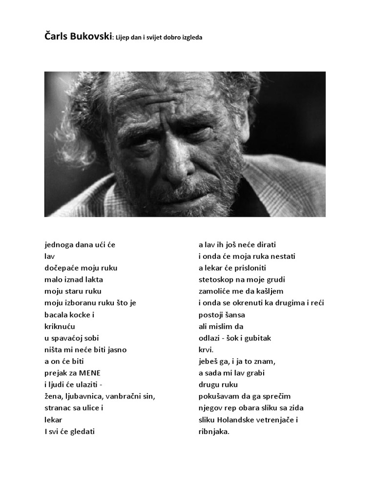Čarls Bukovski | PDF
