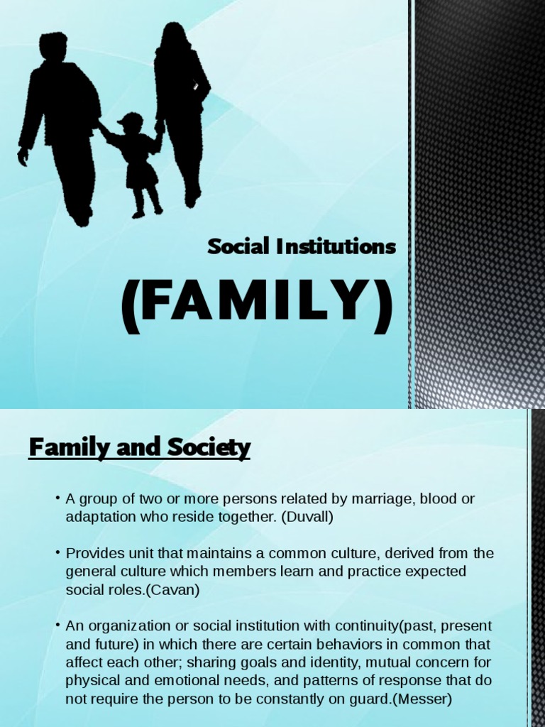 Family(Sociology) | Family | Gender Role