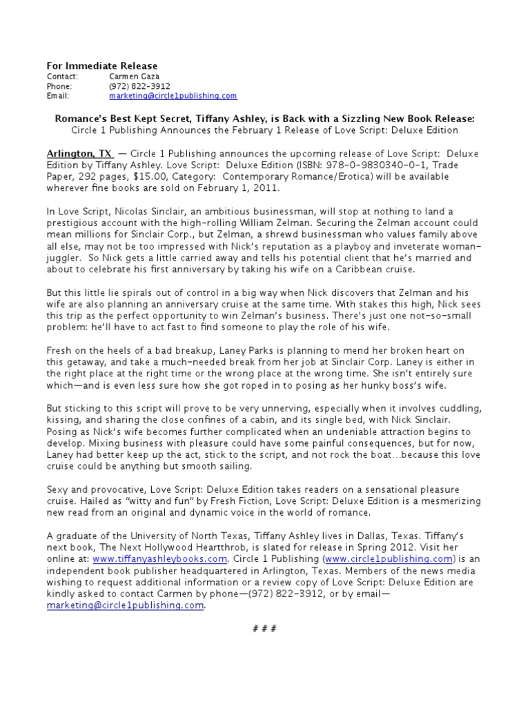 Love Script Deluxe Edition | PDF | Leisure