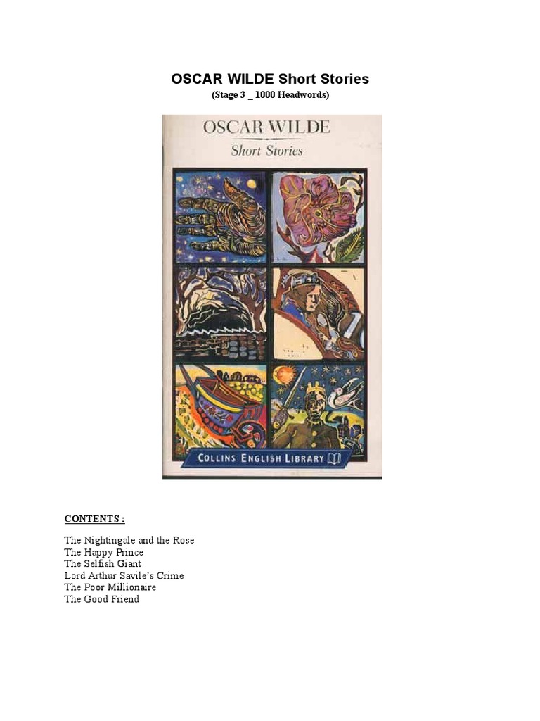 Oscar Wilde Short Stories | PDF | The Happy Prince And Other Tales | Nature