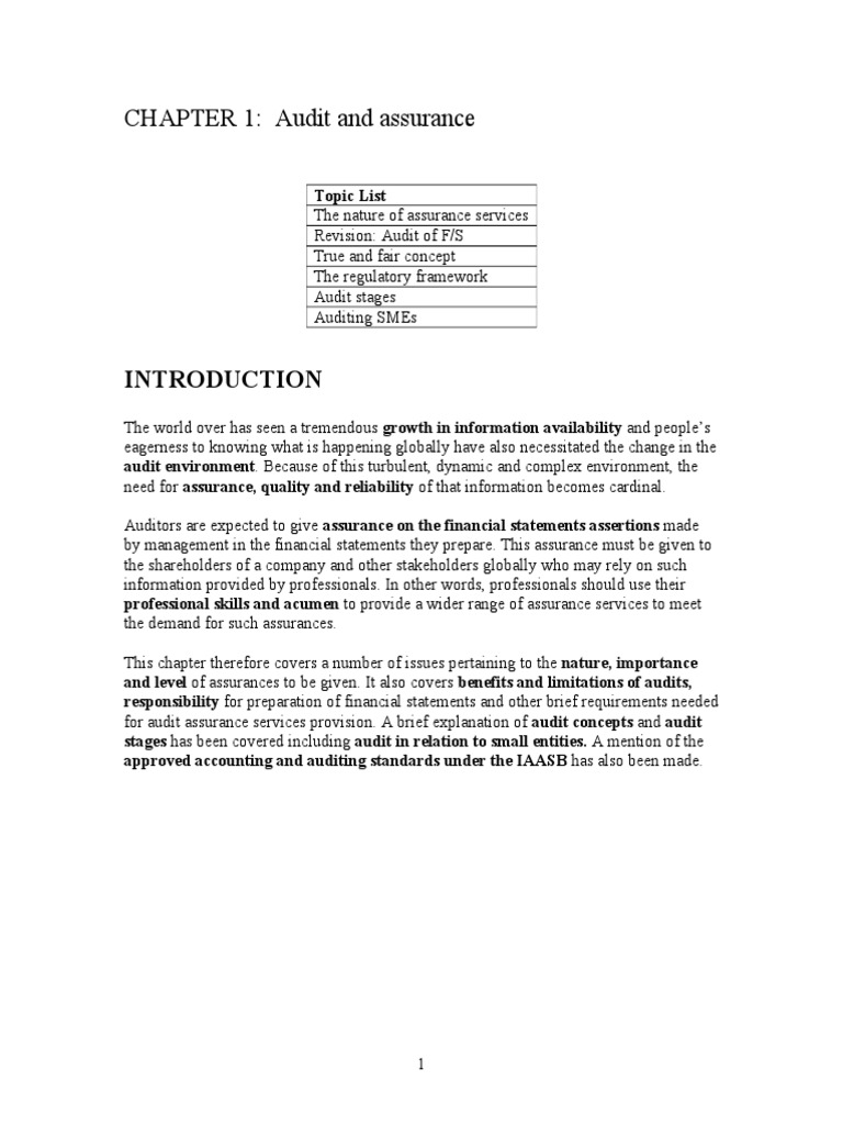 Zica Manual - Part A, B, C and D Contents | PDF | Financial Audit ...