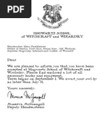 Hogwarts Class Schedule Overview | PDF | Harry Potter