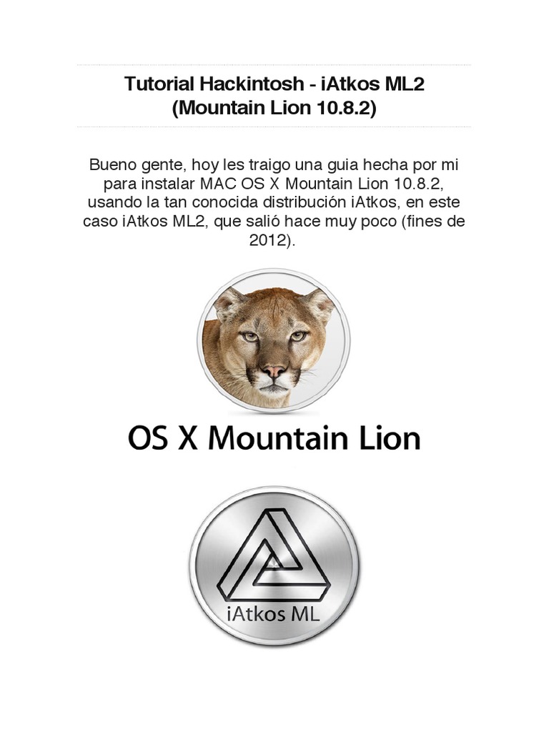 Tutorial Hackintosh - Por GerCas2 | PDF | Mac OS | Arranque