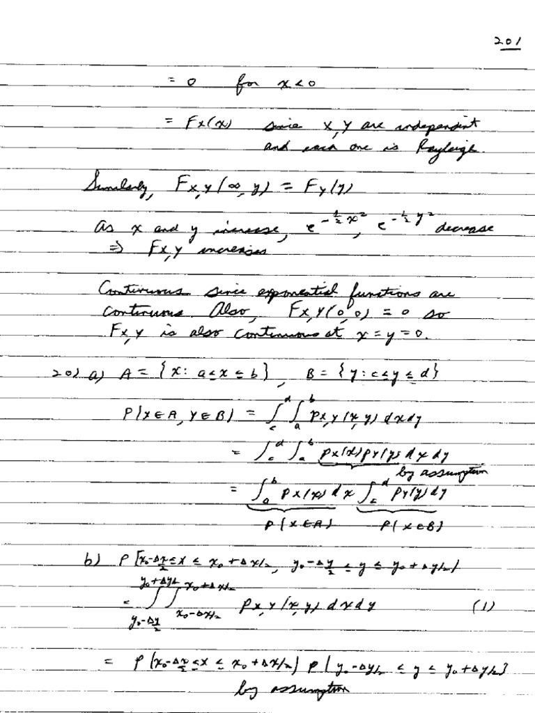 Intuitive Probalibility and Random Processes - Steven M. Kay - Solutions Manual - Part3 | PDF