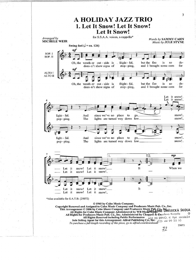 A Holiday Jazz Trio | PDF