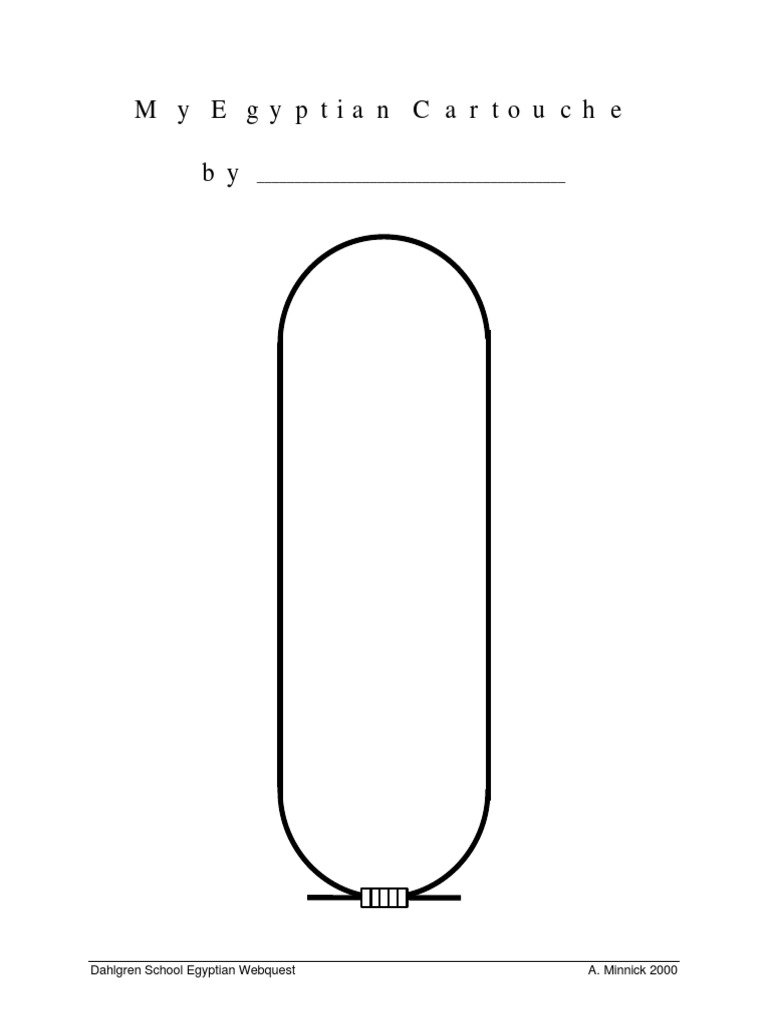 Cartouche Template | PDF