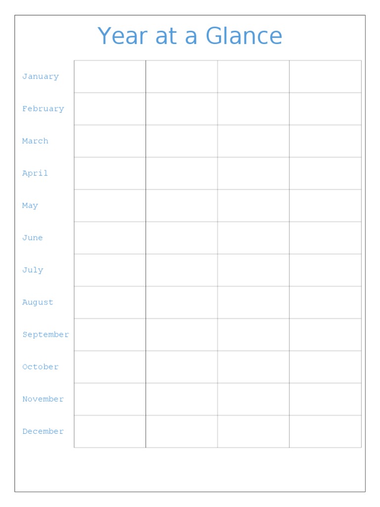Year at A Glance | PDF
