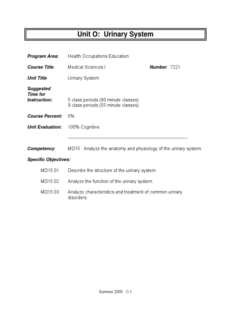 Urinary System | PDF | Kidney | Urinary System