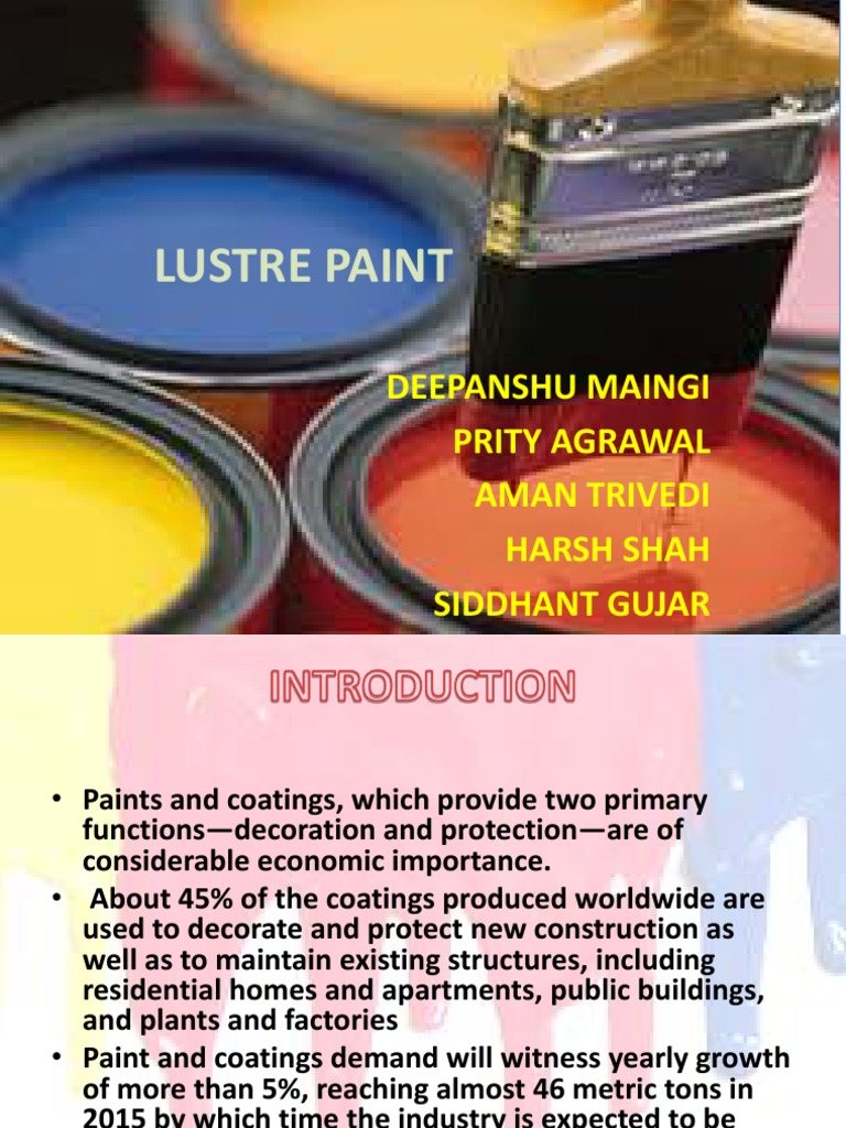 paint ppt | Paint | Mill (Grinding)