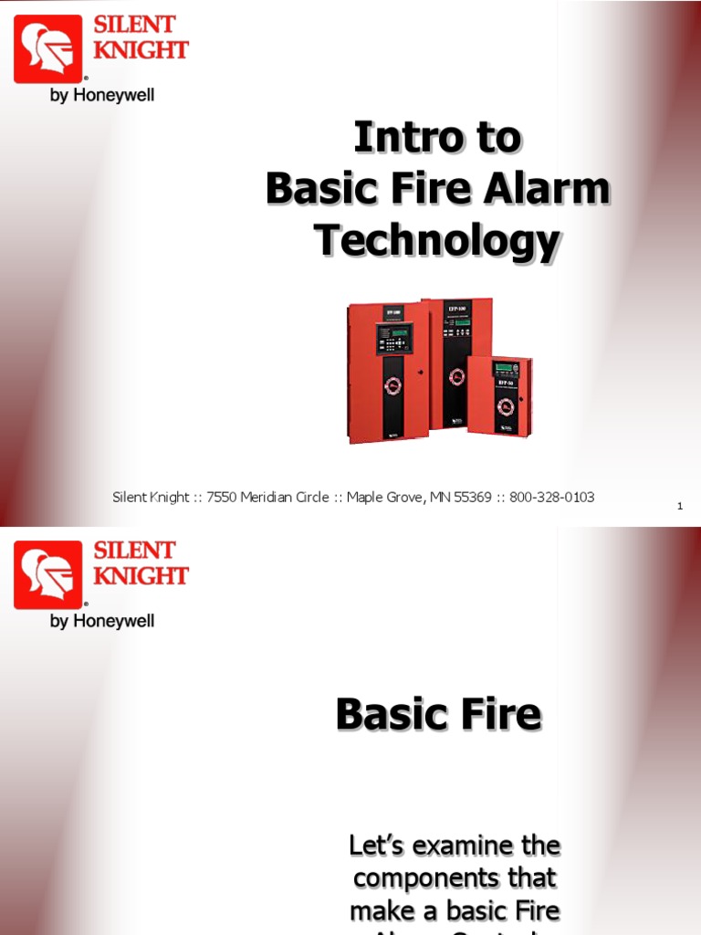 Intro To Basic Fire Alarm Technology | PDF | Smoke | Equipment
