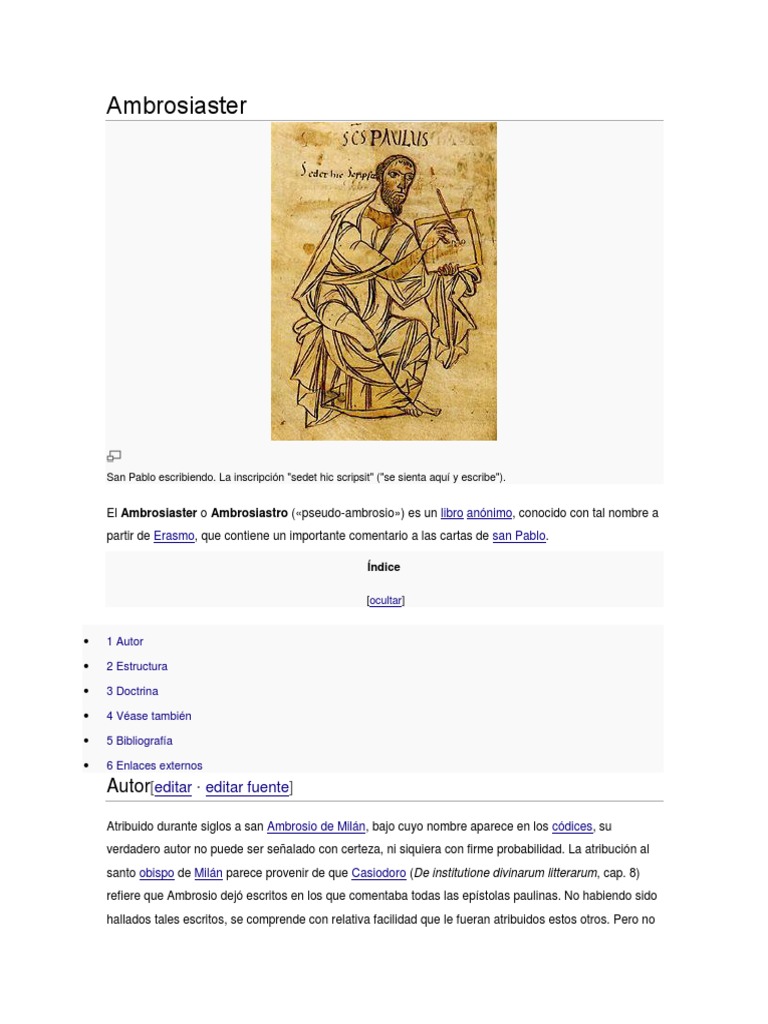 Ambrosia Ster | PDF | Religión y creencia | Biblia