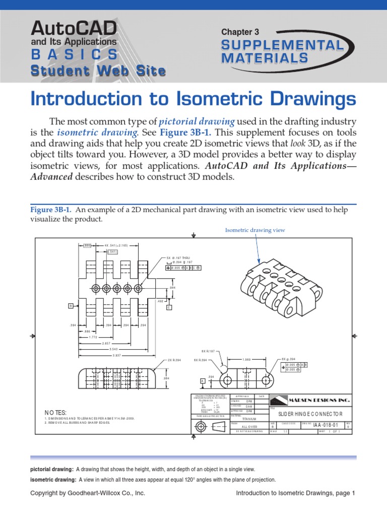 Introduction To Isometric Drawings | PDF | Infographics | Space