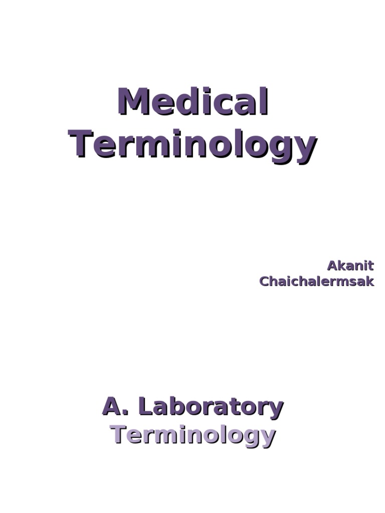 Medical Terminology | Download Free PDF | Ct Scan | Thrombosis
