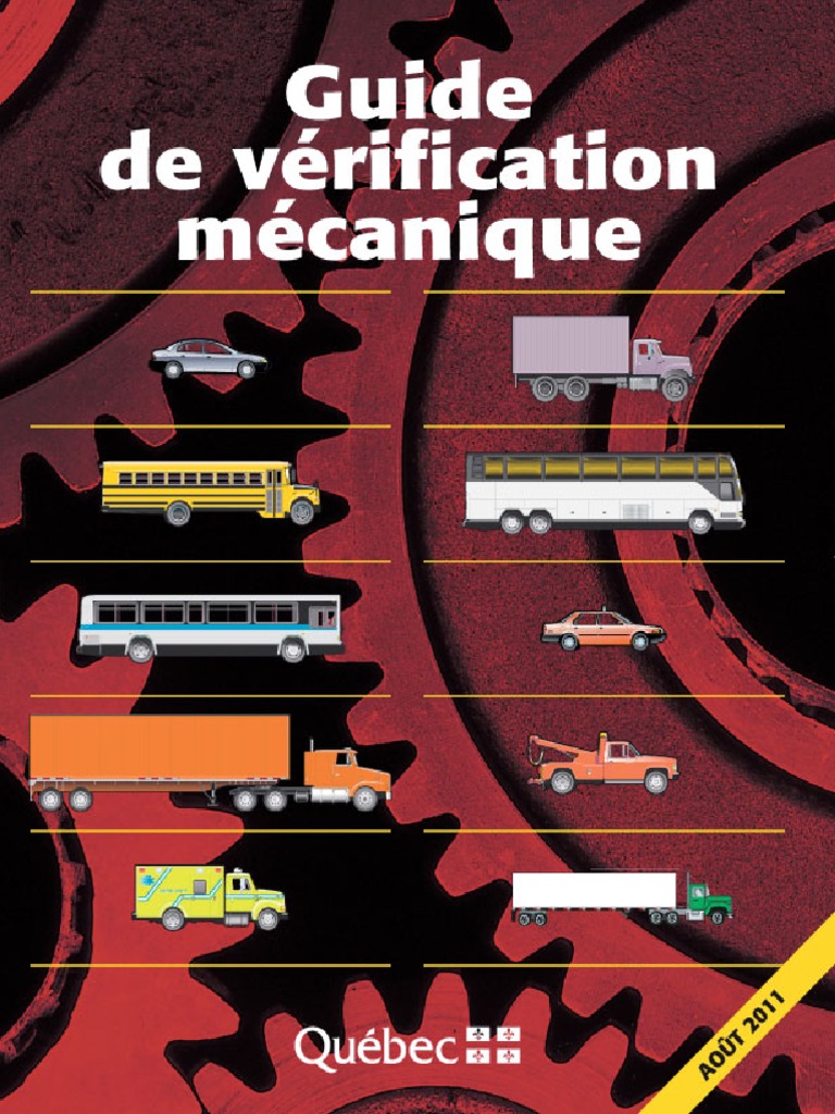 Guide de Verification Mecanique PDF | PDF | Phare | Suspension (Véhicule)