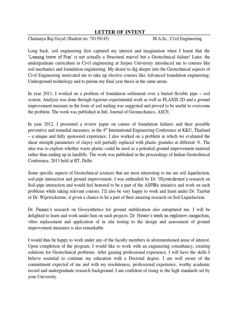 Chaitanya SOP MS Civil Engineering - Geotech | PDF | Geotechnical ...