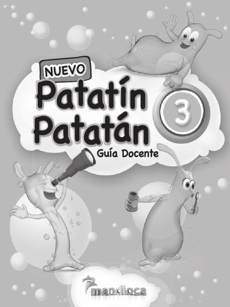 Patatin Patatan 3 Docente | PDF | Números | Lectura (proceso)