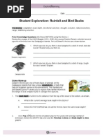 Beaks of Finches Lab Activity Guide | PDF | Ecological Niche | Birds
