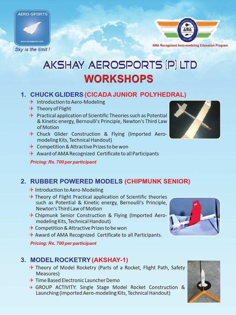 Aero Sports Workshops Overview | PDF
